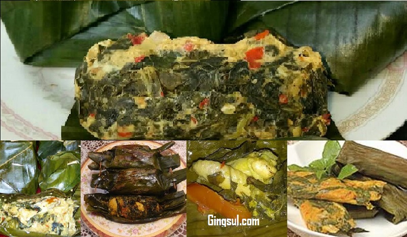 ️ Resep Pepes Ayam Daun Singkong, Cara Memasak dengan Pais Daun Pisang ...