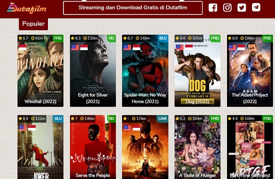 ️ DutaFilm APK v2.7.5 Terbaru Januari 2024, Aplikasi Nonton Film Sub Indo Kualitas HD | Gingsul.com